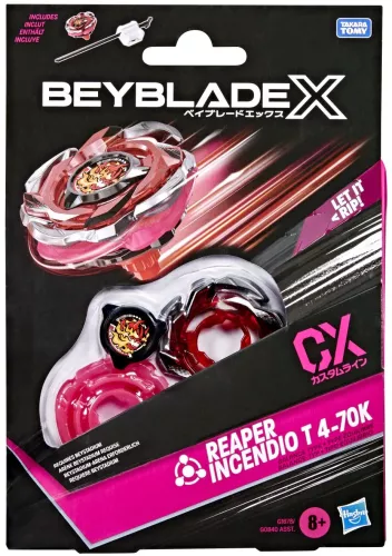 Beyblade X Let It Rip Set Lansator Si Roata Reaper Incendio T 4-70k ...