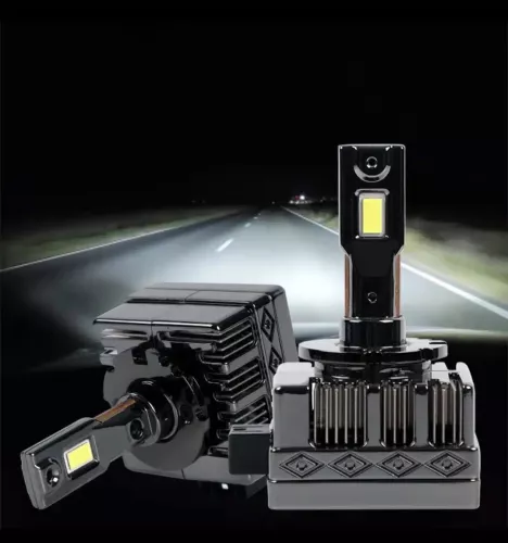 Set 2 Becuri LED D3S/R AutoREY® PRO 75W/bec Chip Cree 50.000 Lumeni ...