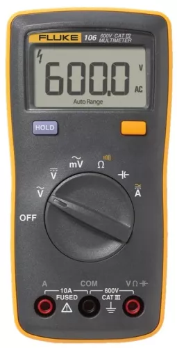 Fluke 106 multimetru digital portabil CAT III 600V 6 functii de ...