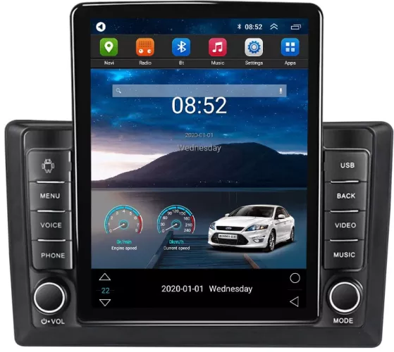 Navigatie dedicata Citroen C5 2009 Tesla Style ANDROID 13 Carplay ...