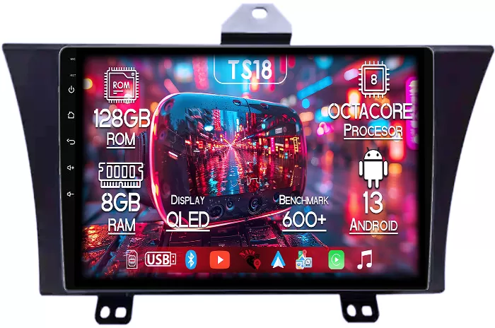 Navigatie dedicata Honda Elysion 2012-2015 8GB RAM 128GB ROM Octacore Platforma - cel.ro