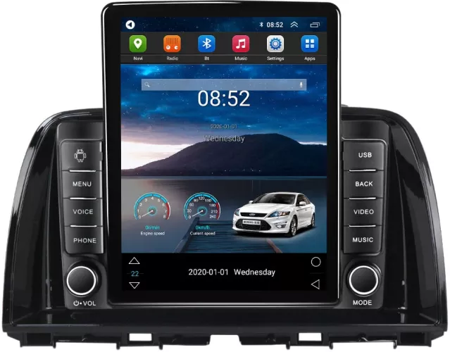 Navigatie dedicata Mazda CX-5 2012-2015 Tesla Style ANDROID 13 Carplay ...