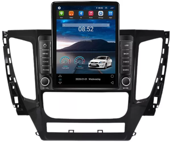 Navigatie dedicata Mitsubishi Pajero 2016-2018 Tesla Style ANDROID 13
