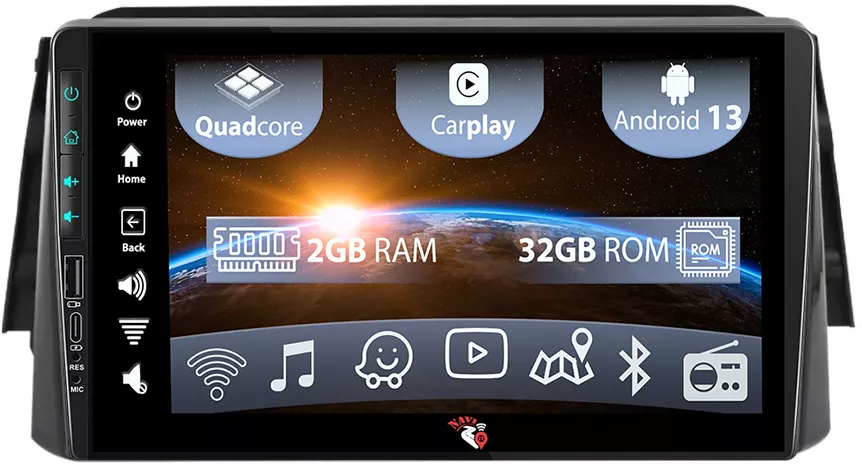 Navigatie dedicata Nissan Kicks 2016-2017 USB&Butoane fizice frontale ...