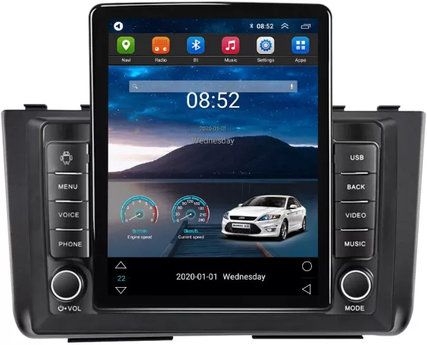 Navigatie dedicata Tesla Style Hyundai Creta 2 IX25 2021 Tesla Style ...