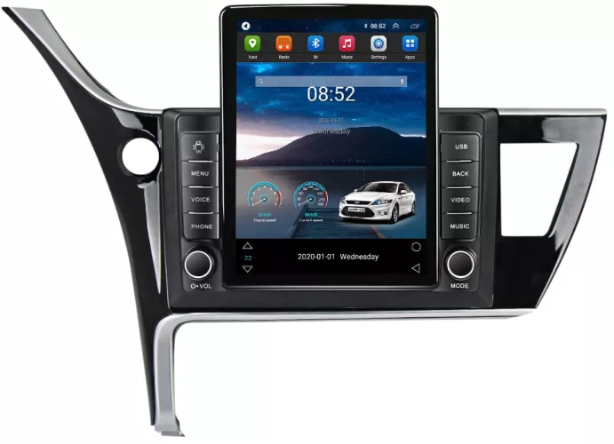Navigatie dedicata Toyota Corolla 2017-2019 Tesla Style ANDROID 13