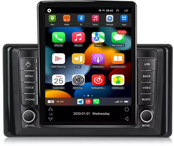 Navigatie dedicata Toyota RAIZE 2020 Tesla Style ANDROID 13 Carplay ...