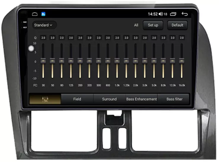 Navigatie dedicata Volvo XC60 2008-2014 12GB RAM 256GB ROM Android 13 Rezolutie