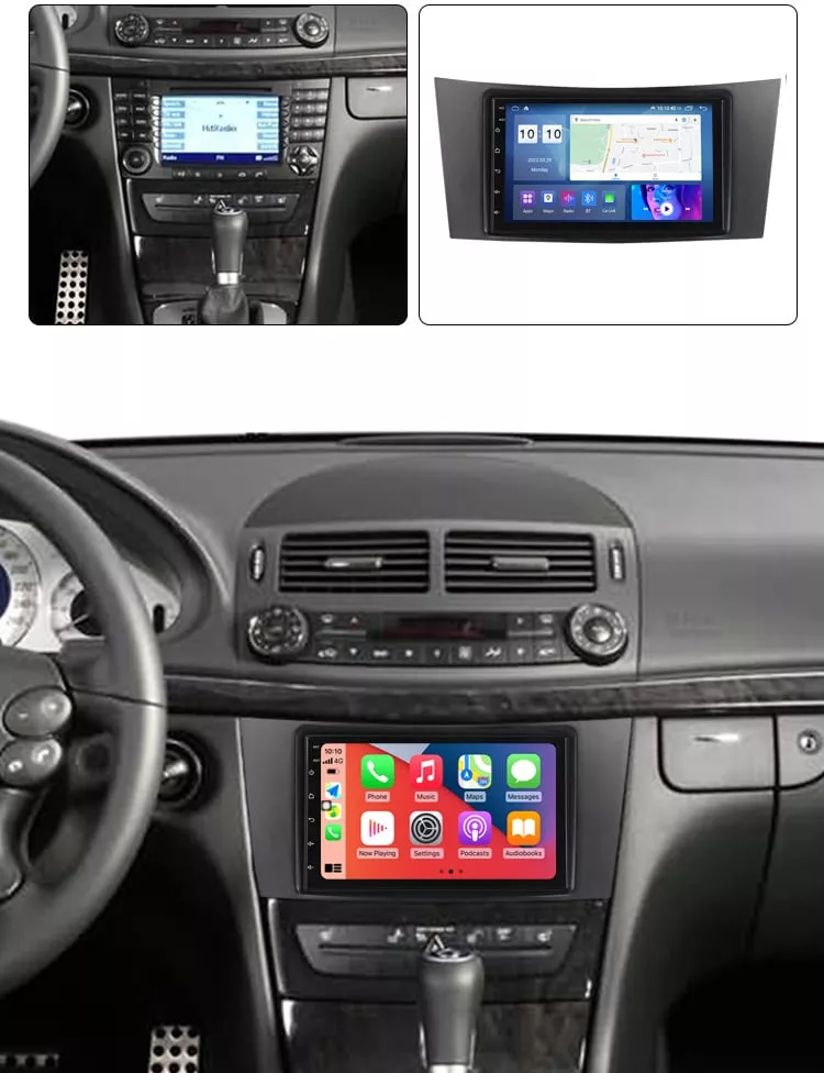 Resigilata Navigatie dedicata Mercedes Benz W211 2GB RAM 32GB ROM Quad ...