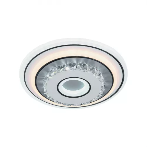 Lustra LED Cristal 28-36W Rotunda 20cm Alb &ndash Lumina Rece/Calda/Neutra