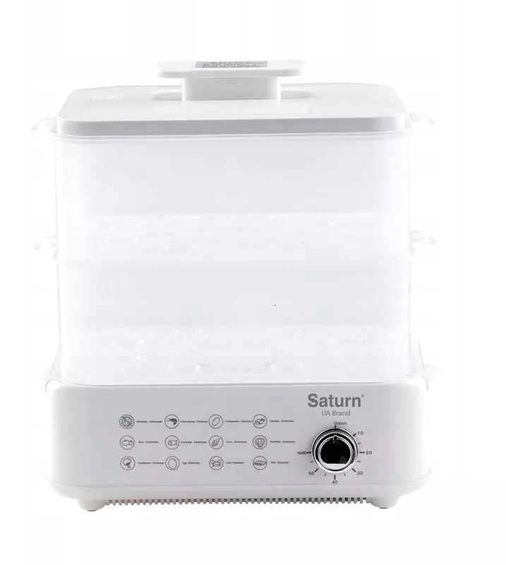 Aparat de gatit cu abur Saturn ST-EC1187 1500W 12 l Oprire automata ...