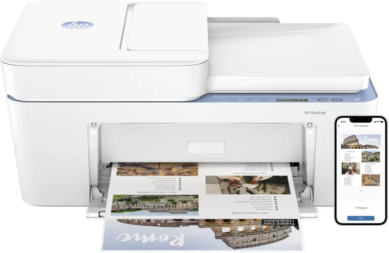 Imprimanta multifunctionala inkjet color HP 4222e A4 USB 2.0 Wi-Fi ...
