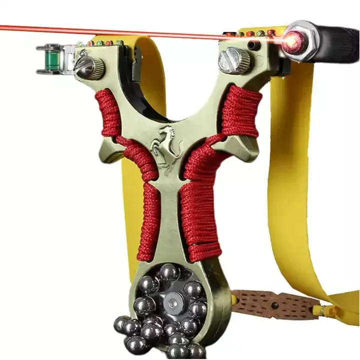 Prastie cu laser si boloboc Red Line DEPOX® 12 cm Metal