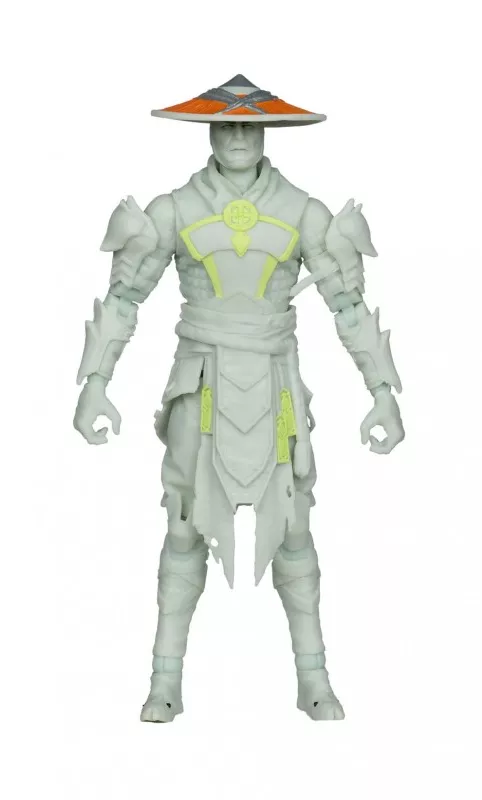 Figurina Mortal Kombat Glow in the Dark Edition Raiden Gold Label 18 cm ...