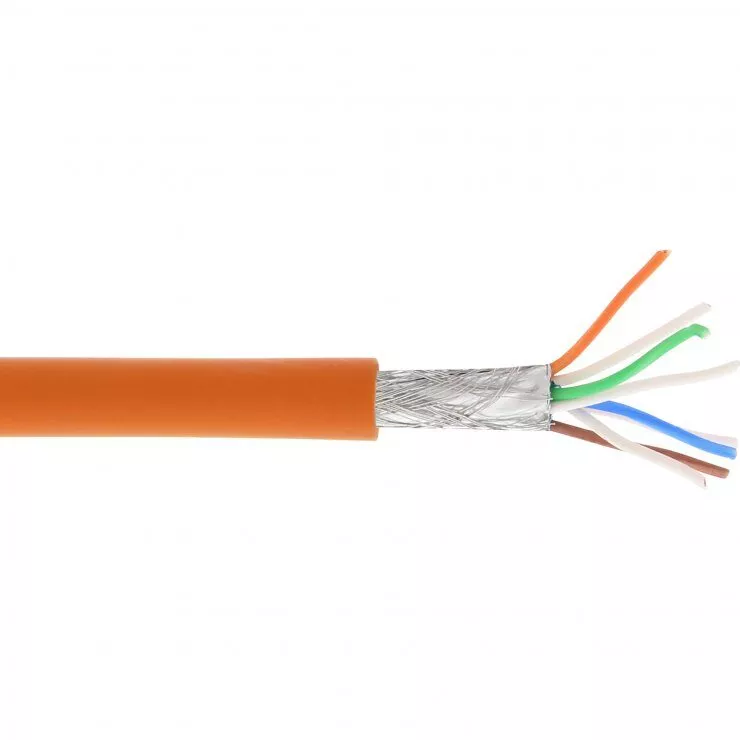 RECBER Cablu FTP Cat7A LSZH SL1200 S/F23 Orange