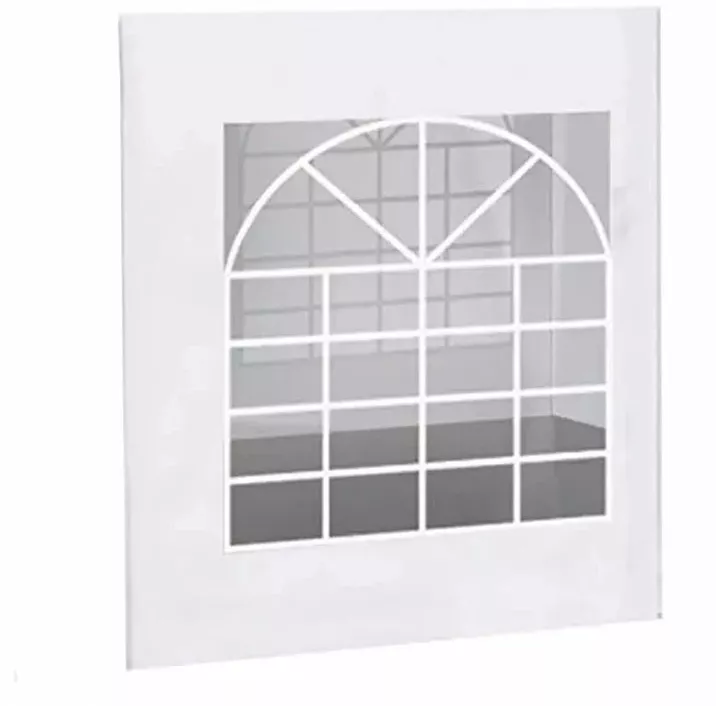 Perete cort dimensiune 2x2.6 m cu fereastra ignifugat 480 g/mp fixare ...
