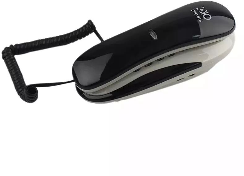 Telefon fix cu fir taste mari iluminate functie reapelare fixare perete ...