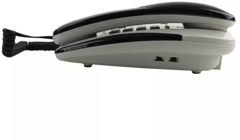 Telefon fix cu fir taste mari iluminate functie reapelare fixare perete ...