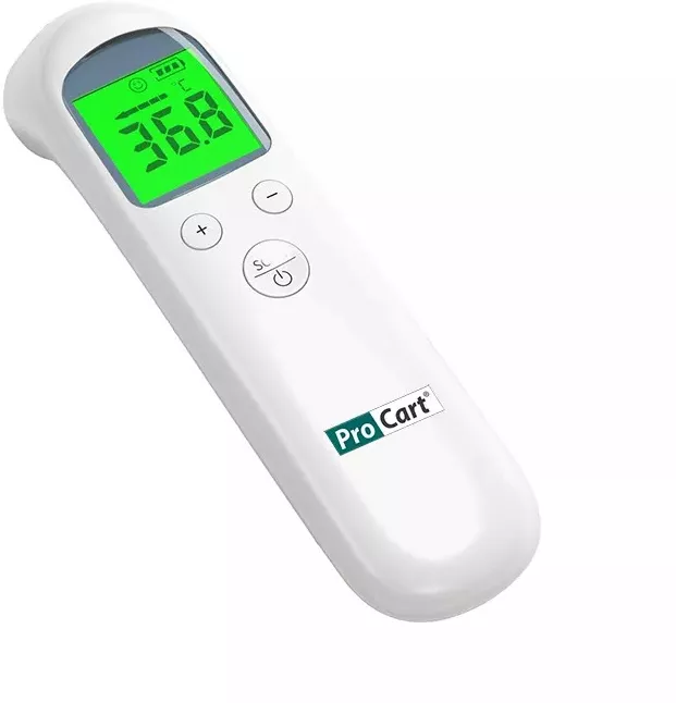 Termometru digital non contact LED corp si suprafete cu infrarosu ...