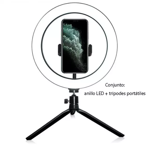 Lampa Circulara Cu Lumina Inelara 120 X Led Smd 3 Tipuri De Lumini Cu ...