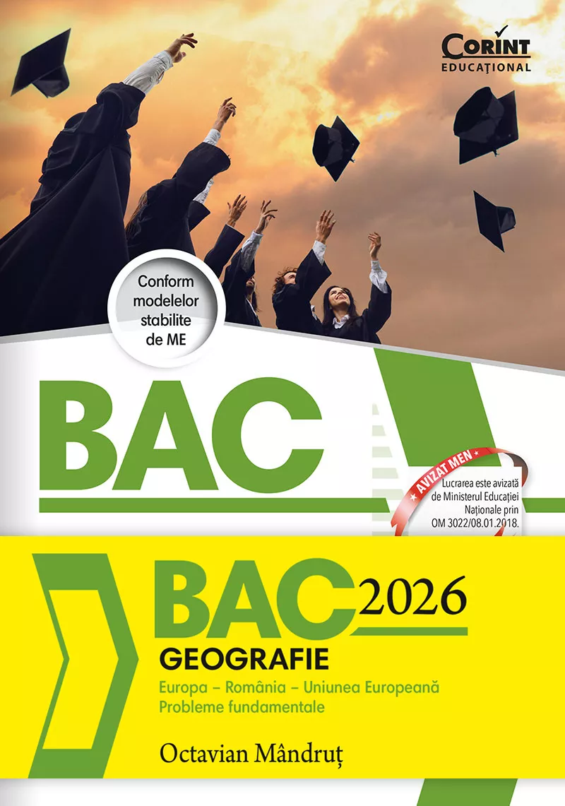 Bacalaureat 2026 - Geografie. Europa &ndash Romania &ndash Uniunea Europeana. - cel.ro