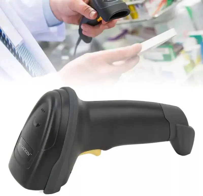 Cititor coduri de bare 2D USB USB-COM RS232 LED 617 nm 500 pulsatii ...