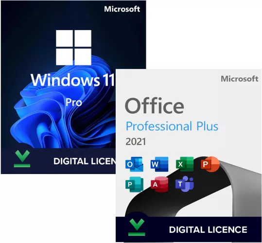 Licente digitale Windows 11 Pro + Office 2021 Professional Plus ...