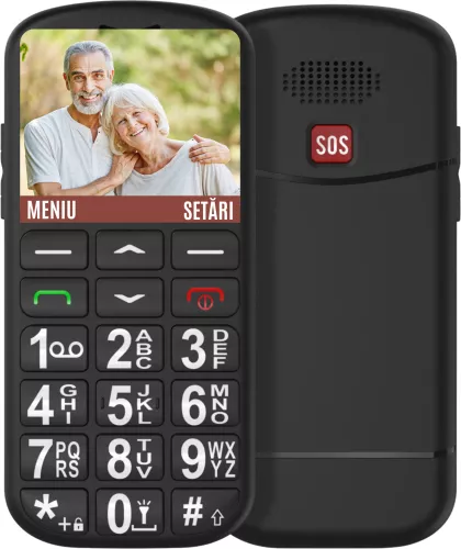Telefon Mobil Seniori cu Taste Mari CZAY® Meniu in Limba Romana ...