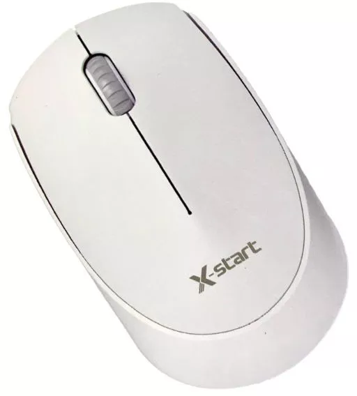 Mouse Conexiune 2.4G USB 1000 DPI Ergonomic si Portabil Culoare - alb ...