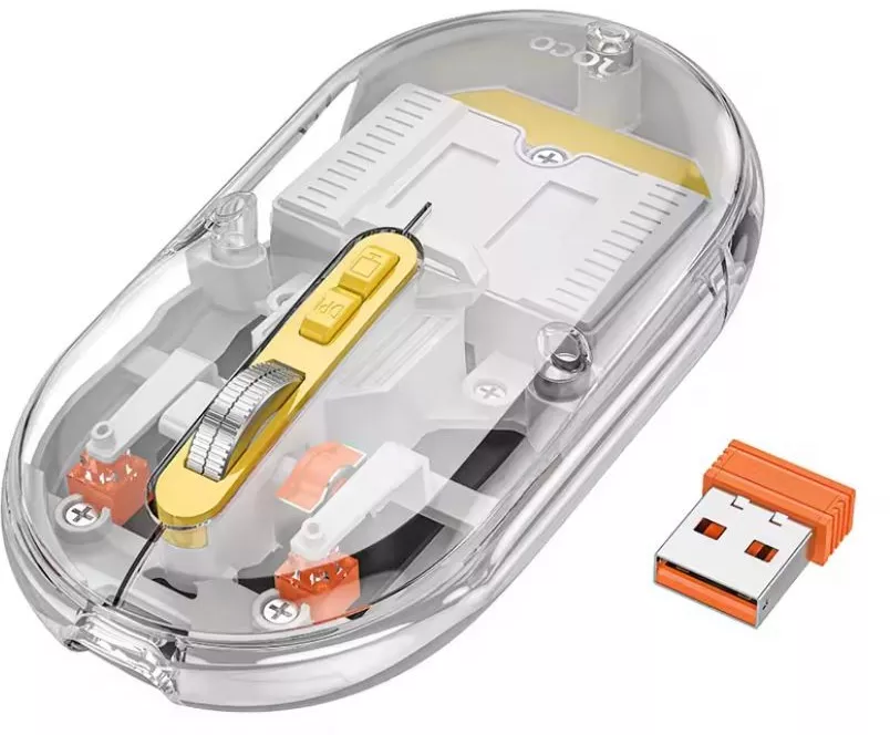 Mouse Conexiune Bluetooth si Wireless 2.4G si BT 300mAh Conector USB ...