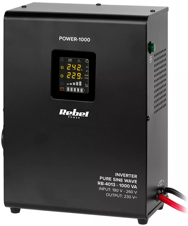 UPS DE PERETE CU SINUS PUR - 12V / 1000VA / 700W 5901890078733 - cel.ro