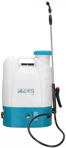 Pompa de stropit electric rucsac 16L cu acumulator 6 duze lance ...