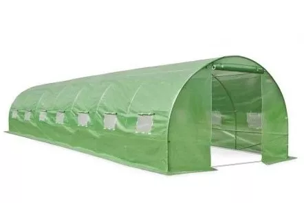 Sera solar tip tunel 10x3x2 m ferestre cu plasa anti-insecte 1 usa ...