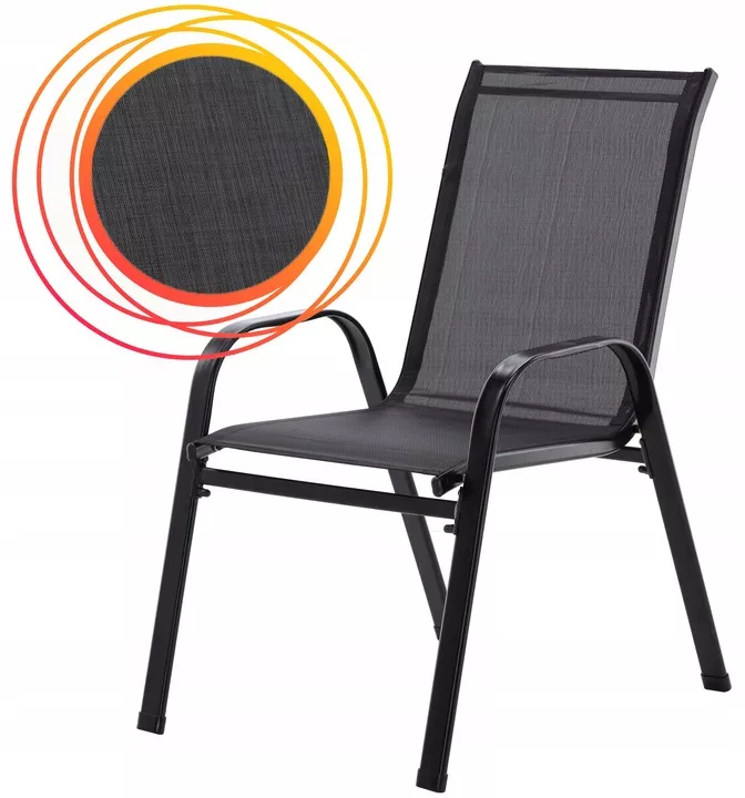 Set mobilier gradina textilene 2 scaune 1 canapea si 1 masa gri inchis ...