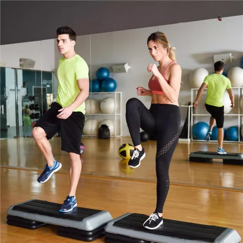 Stepper aerobic fitness profesional 3 niveluri de inaltime suporta ...