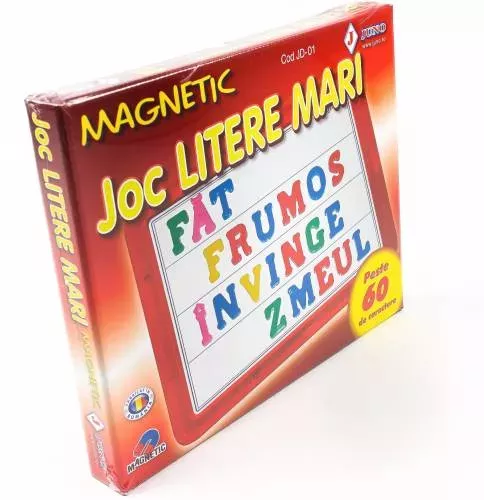 Joc educativ litere magnetice jd01