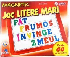 Joc educativ litere magnetice jd01