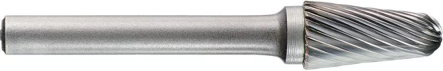 1031761 Freza din carbura de tungsten forma L - conica cu cap rotunjit tais