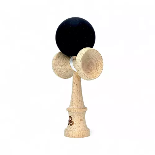 Kendama KBR Solid rubber grip Black cu noul ken KBR big cups dbcd8d7d