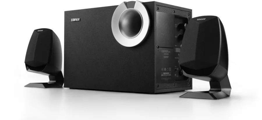 BOXE EDIFIER 2.1 RMS 34W 2 x 8W 1 x 18W bluetooth volum bass raport
