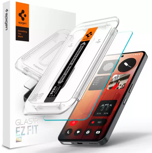 Folie Nothing Phone 3a Spigen Glas.tR EZ Fit transparenta KF2349733