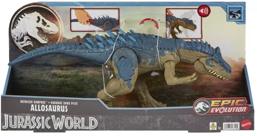 Jurassic world epic evolution dinozaur allosaurus