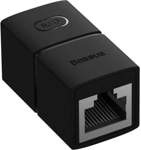 Pachet 2x Adaptor Ethernet mufa RJ45 1000Mbps Baseus B00131100111-00 ...