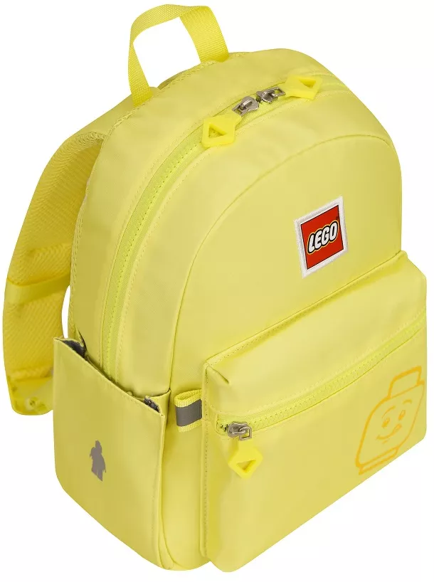 Rucsac Casual Lego Tribini Joy Small - Design Emoji - Galben Pastel ...