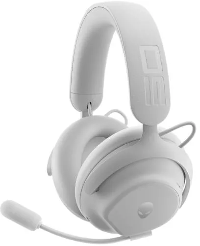 Casti Gaming Dell Alienware Pro Wireless Bluetooth Wired USB Alb