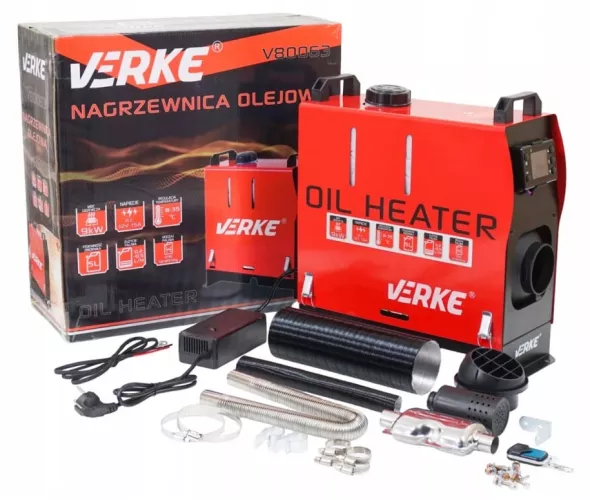 Incalzitor de ulei 9 kW 230V/12V cu camera de ardere inchisa &ndash model