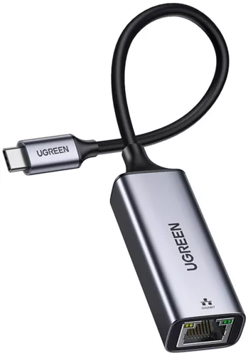 Adaptor internet USB-C la RJ45 Ugreen 1000Mbps gri 50737