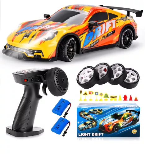 Masina cu telecomanda Drift JONRRYIN Scara 1 14 4WD Viteza 25 km/h Functie