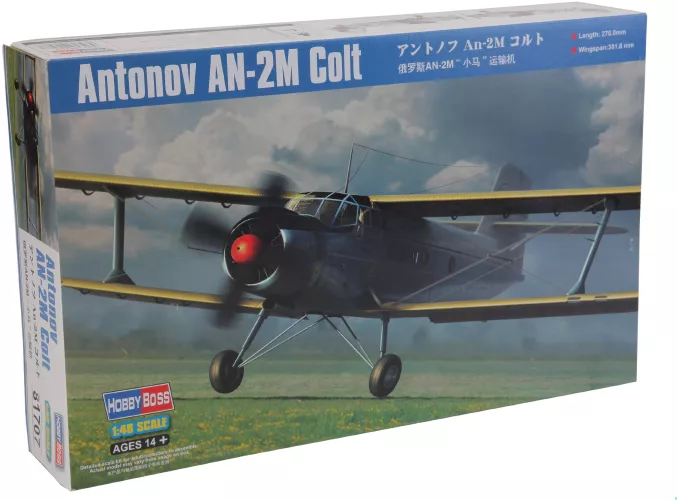 Kit de construit avion Antonov AN-2M Colt / Lungime 27.60 cm ...