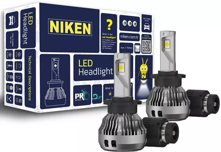 Set 2 becuri D4S LED Niken ProSeries Niken-0120032401
